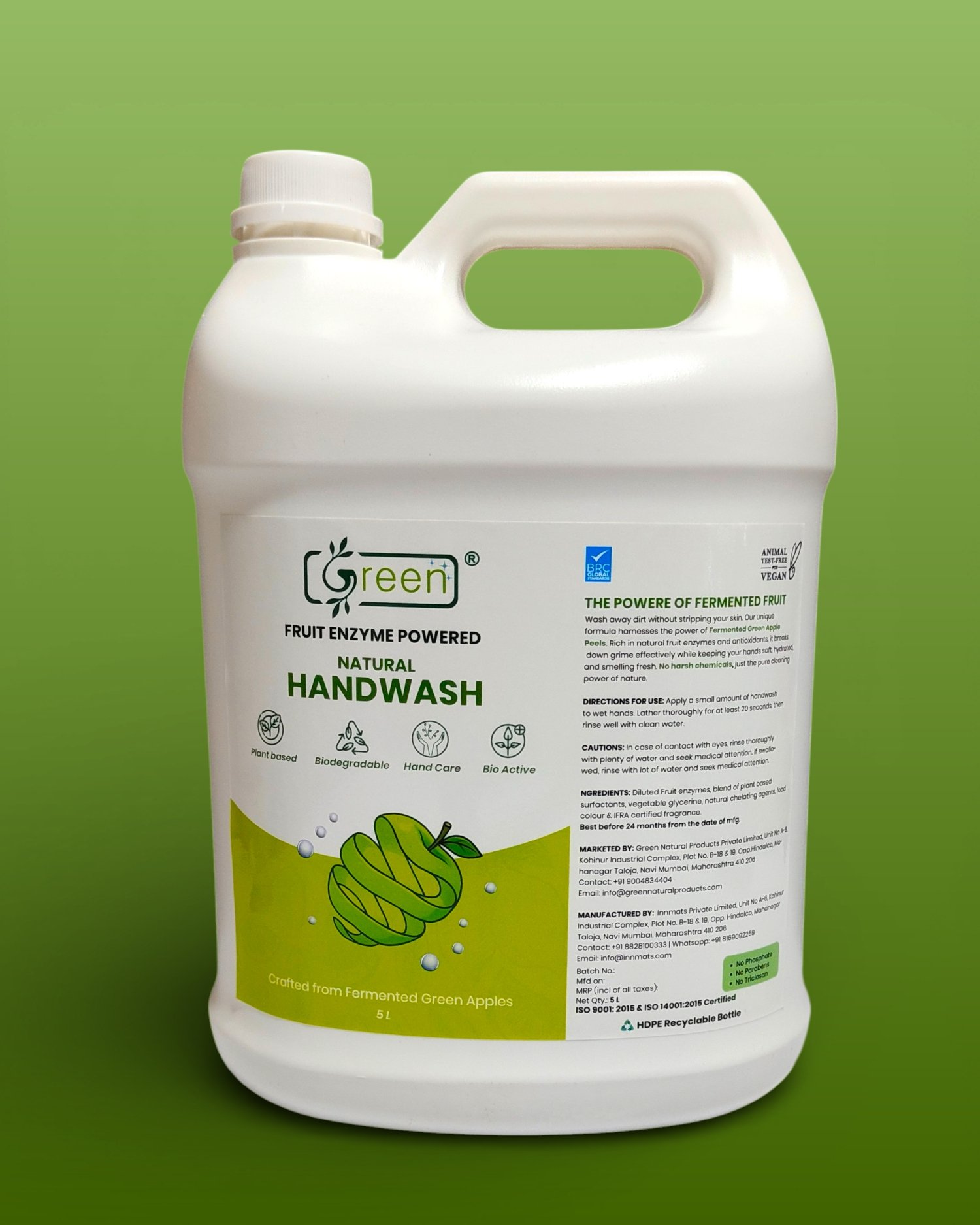 Green Natural’s Handwash | Fruit Enzyme Powered - Green Natural Product ...