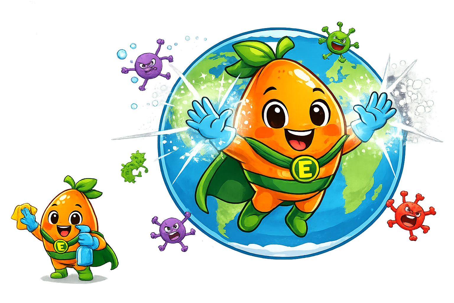 Enzy – The Superhero - Green Natural Product | Eco Friendly Cleaning ...